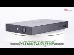 26 port gigabit poe switch with 30w poe per port gigabit uplink sfp ports