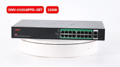 ONV-H1016PFD-2BT PoE switch network power