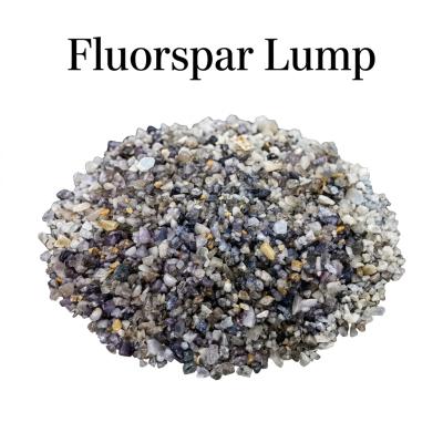 China Metallurgical Grade Fluorspar Mineral CaF2 Content Above 80 Percent Stable Good Fluidity For Steelmaking Industry for sale