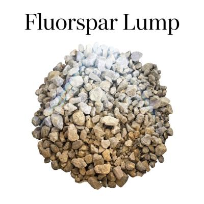 China Fluorspar Mineral Lump Form 85 Percent CaF2 Stable For Electric Arc Furnace And Basic Oxygen Furnace Metallurgical Processes for sale