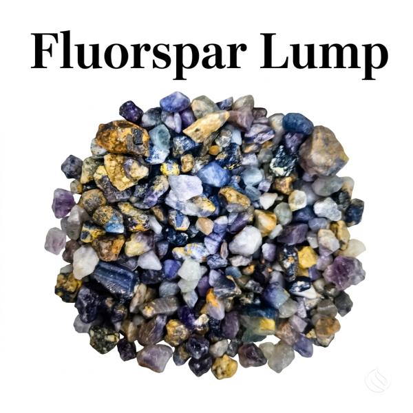 Quality 85% CaF₂ Fluorspar Mineral High Purity Natural Fluorite Ore For Metallurgical Smelting for sale