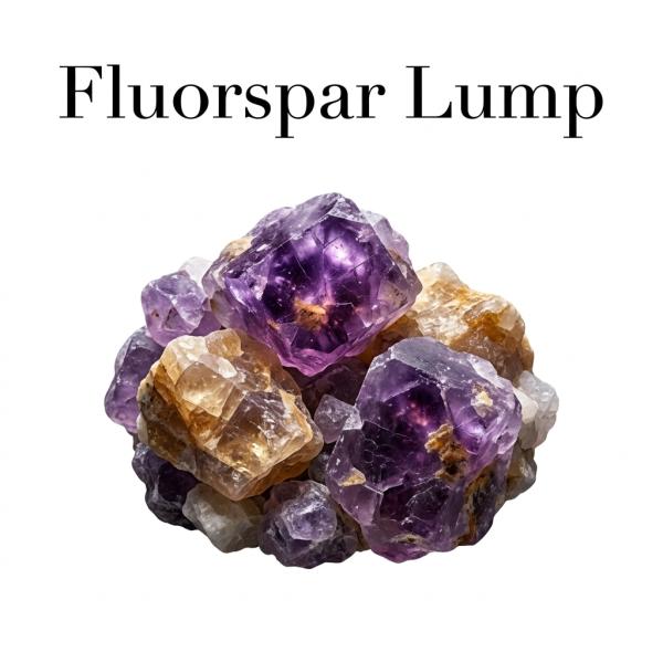 Quality CaF₂ ≥ 90% Fluoride Mineral Fluorspar Lump Granules 10-20mm Metallurgical Grade for sale