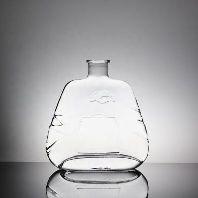 Cina Bottiglia di vetro femminile di bellezza in forma personalizzata per appassionati di vino e intenditori in vendita