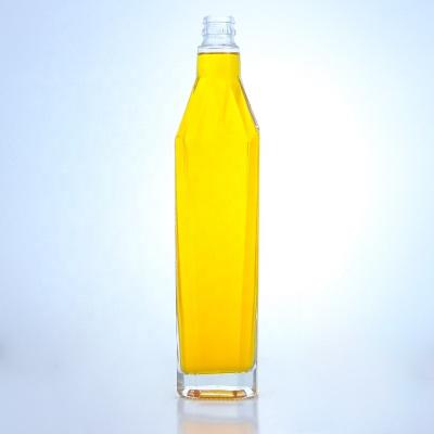 Cina Bottiglie di liquore in vetro da 750 ml con tappo in alluminio e vetro di pietra La scelta più popolare in vendita