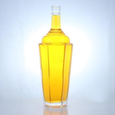 Cina Bottiglie di liquore in vetro da 750 ml con tappo in alluminio e vetro di pietra La scelta più popolare in vendita
