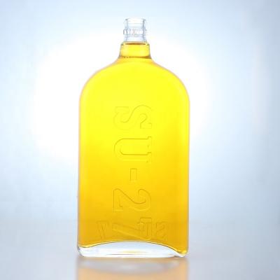 China Bottle de vidro Super Flint de 750 ml para Gin Vodka Tequila Rum à venda