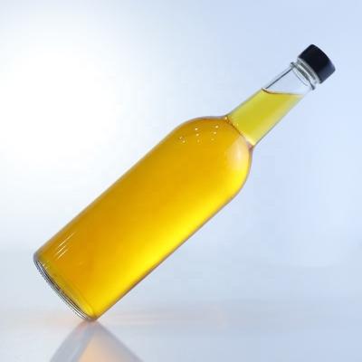 Cina Extra Flint Luxury Design 1L bottiglia di vetro Perfetta per il colletto della vodka Materiale vetro in vendita