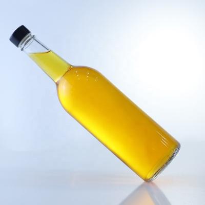 Cina Extra Flint Luxury Design 1L bottiglia di vetro Perfetta per il colletto della vodka Materiale vetro in vendita
