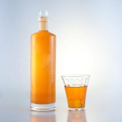 Cina Bottiglie di vetro per bevande cinesi di 750 ml di tenuta di sughero di tipo di sughero extra flint per vodka in vendita