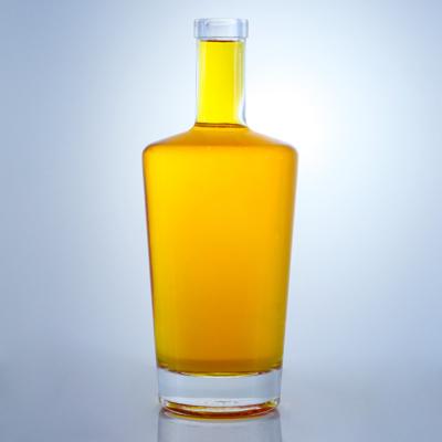 中国 Avialable 透明な円形のワインボトル 500ml 700ml 750ml 飲料用コルク付き 販売のため