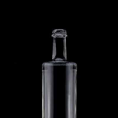 中国 独特のデザイン 750ml ロング ネック 空のウォッカ ガラスボトル スクリューキャップ スーパーフリント ガラス 販売のため