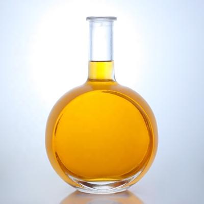 Cina Vetro Custom Luxury Super Flint 500ml 700ml 750ml Rum Vodka Whiskey Gin Mason Vaso con tappo di vetro in vendita