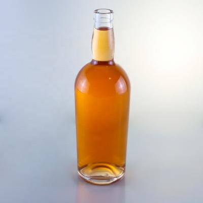 Cina Collare di vetro 750 ml 700 ml Bottiglia rotonda per la vendita di bevande in vendita