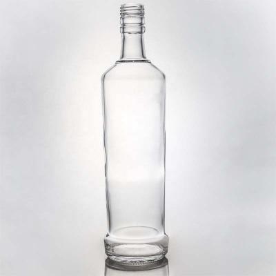 Cina Vodka vuota liquore gin rum tequila whisky whisky brandy spirit bottiglia di vetro con sughero 375 ml forma personalizzata in vendita
