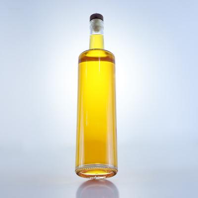 Cina Logo personalizzato Tipo di sigillamento Bottiglia di vetro di sughero per whisky Vodka Tequila Gin Rum Made in vendita