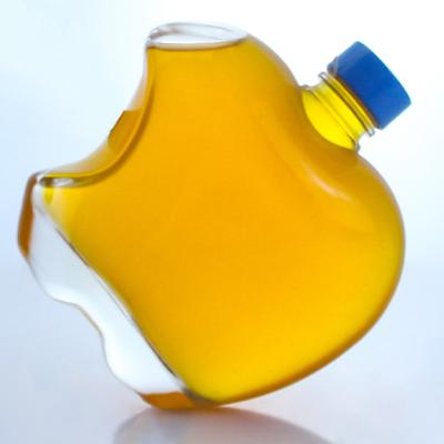 中国 オーダーメイド キャップ リンゴ形 ガラスボトル ウォッカ ティーキラ スーパー フリント ガラス ウイスキー 販売のため