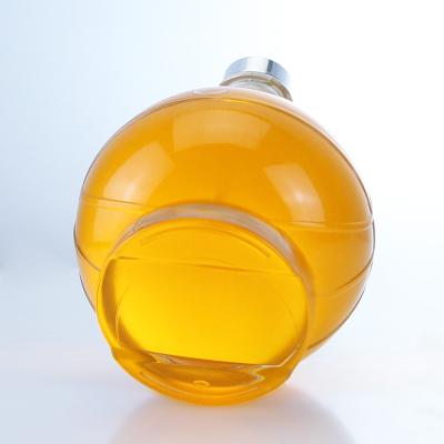 中国 ウィスキー ジン ラム ウォッカ ガラス ネックレス ボール形ボトル カスタムキャップとコルクストップ 販売のため