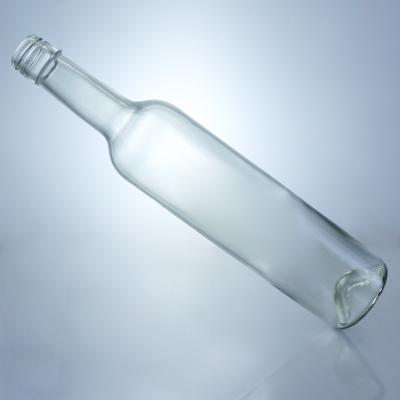 Cina 500 ml bottiglia di liquore di vetro per whisky gin rum vodka Decal superficie manipolazione e avvitamento in vendita