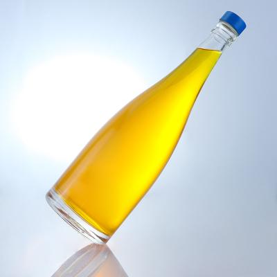 Cina Bottiglia di vetro a cappuccio a vite a forma di pera fatta per il rum Super Flint Vodka Whisky Tequila Gin in vendita