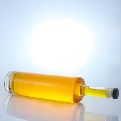 Cina Bottiglia in vetro da 750 ml per rum, vodka, whisky, tequila, gin e materiale super-frittato in vendita