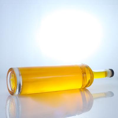 Cina Bottiglia in vetro da 750 ml per rum, vodka, whisky, tequila, gin e materiale super-frittato in vendita