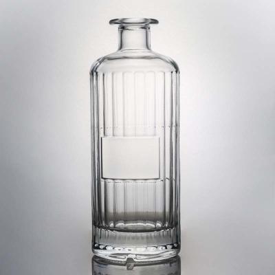 Cina Tipo di sigillamento Bottiglia di whisky trasparente di sughero per spiriti unici creativi di BRANDY in vendita