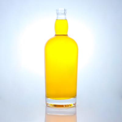 Cina Liquore industriale bottiglia di vetro Super Flint con sughero personalizza la tua bevanda in vendita