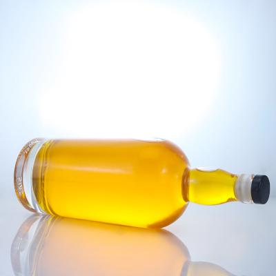 Cina Liquore industriale bottiglia di vetro Super Flint con sughero personalizza la tua bevanda in vendita