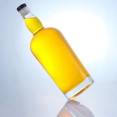 Cina Liquore industriale bottiglia di vetro Super Flint con sughero personalizza la tua bevanda in vendita