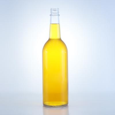 Cina Bottiglia di liquore in vetro da 750 ml per whisky gin rum vodka in vendita