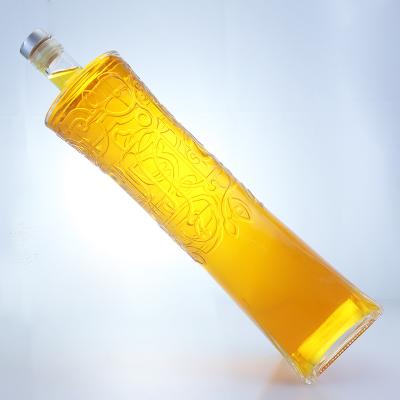China Industriële drankglasfles met een unieke vorm en geïmprimeerd superklein materiaal Te koop