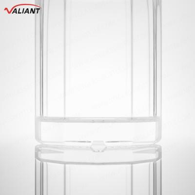 Cina Rum Vodka Whisky Tequila Gin Bottiglia 250ml Super Flint Glass con sughero e forma personalizzata in vendita