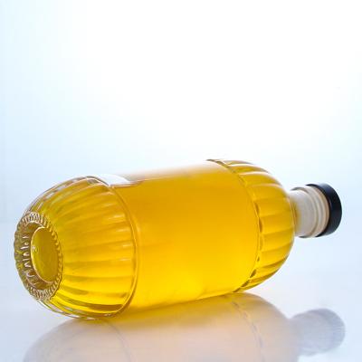 China Op maat gemaakte vierkant of rond glas fles voor vodka, whisky, rum, gin en tequila Te koop