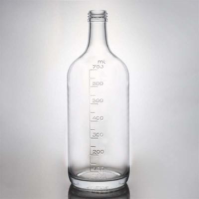 Cina Bottiglia di vetro con coperchio adattabile a diversi scenari di rum vodka whisky tequila gin in vendita