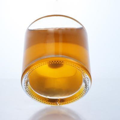 Cina Manipolazione superficiale Decal Bottiglia di vetro da 400 ml per Gin Rum Champagne Brandy Whisky in vendita