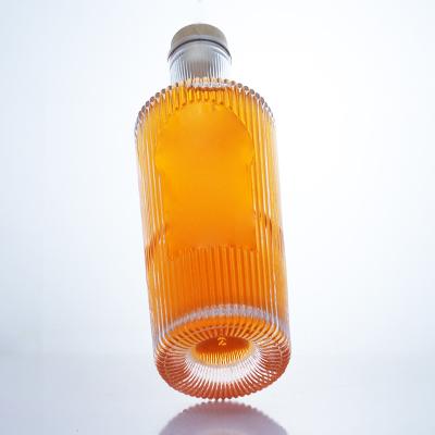 Cina Bottiglia in vetro di pietra di design unico da 700 ml per gin rum champagne brandy whisky liquore in vendita