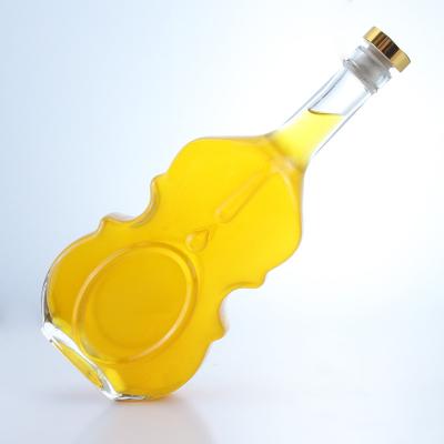 Cina Bottiglia di vetro per vini e bevande di superficie Decal 350 ml 500 ml 750 ml Capacità in vendita