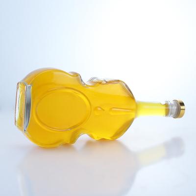 Cina Bottiglia di vetro per vini e bevande di superficie Decal 350 ml 500 ml 750 ml Capacità in vendita