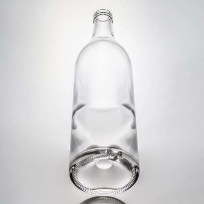 Cina 500 ml 750 ml 1000 ml bottiglia di vetro per bevande succo birra vodka whisky chiaro o personalizzato in vendita