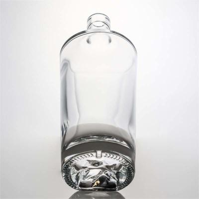 China Tipo de vedação: Cortiça 500 ml 800 ml 1000 ml Garrafa redonda de vidro de pedra para bebidas alcoólicas à venda