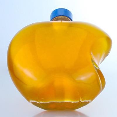 Cina Logo personalizzato Unico Bottiglia di vetro vuota di liquori per Gin Whisky Rum Tequila Brandy in vendita