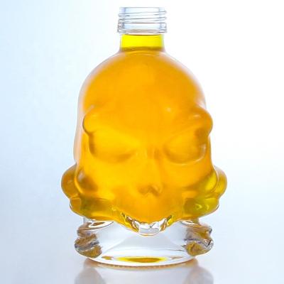 Cina Materiale del collare Vetro vetro Super Flint 750 ml Bottiglia di vetro trasparente con tappo a vite in vendita