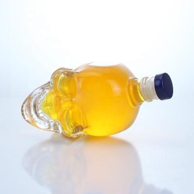 Cina Altre bevande popolari in forma trasparente 700ml 750ml Bottiglia per whisky rum Gin Brandy in vendita
