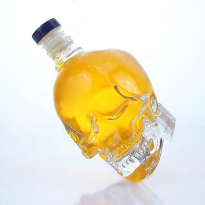 Cina Altre bevande popolari in forma trasparente 700ml 750ml Bottiglia per whisky rum Gin Brandy in vendita