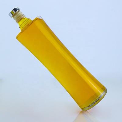 Cina Bottiglia di vetro per vodka gin rum whisky brandy 500ml 750ml 1000ml trasparente vuoto in vendita