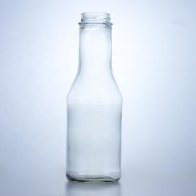 Cina 200/375/500/750/1000ml Bottiglia in vetro con tappo a vite per succo d'acqua latte caffè in vendita