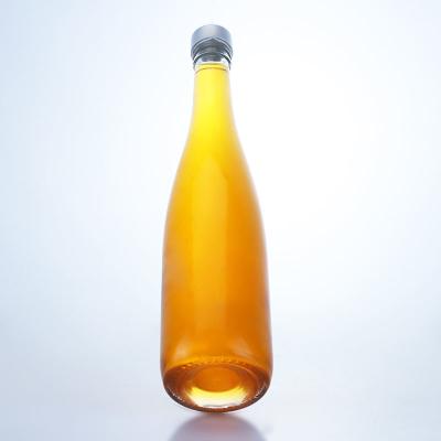 Cina Materiale del colletto di vetro 750 ml Bottiglie vuote di tequila e liquori in vendita