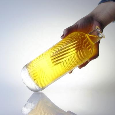 中国 500ml 700ml 750ml 透明の石灰石ガラスボトル グラスカラーとベース材料 販売のため
