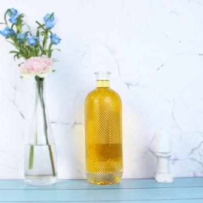 中国 500ml 700ml 750ml 透明の石灰石ガラスボトル グラスカラーとベース材料 販売のため