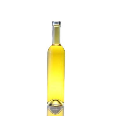 Cina Materiale di base Bottiglia di liquore di vetro 500 ml 750 ml 1000 ml per vodka brandy whisky vino in vendita